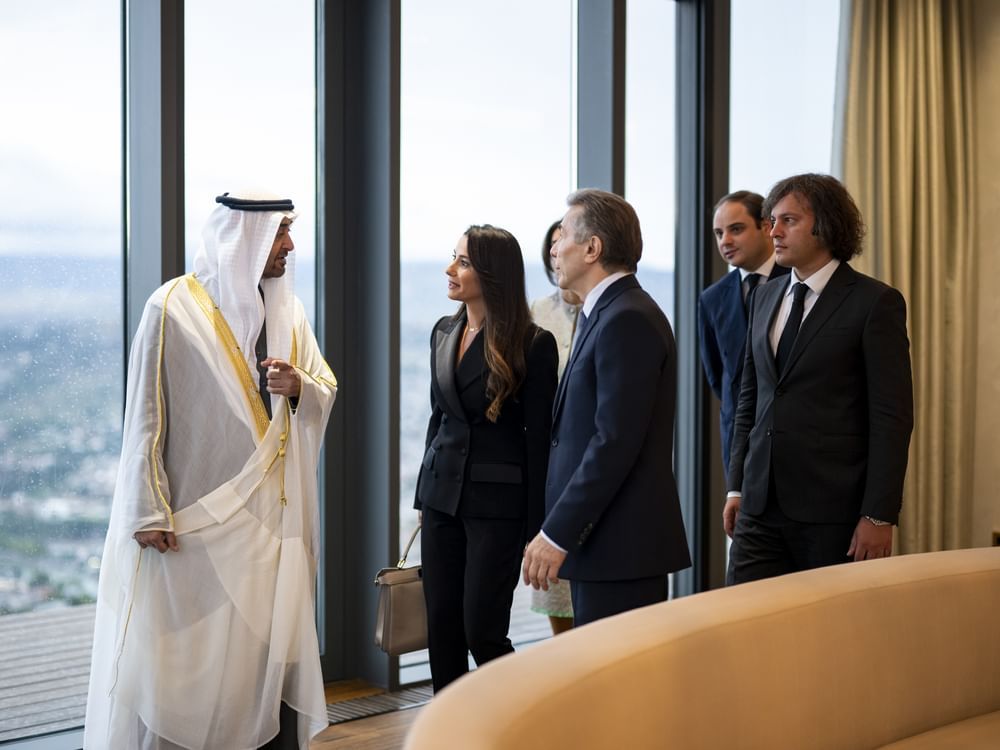 UAE President meets honorary chairman of ruling Georgian Dream Party